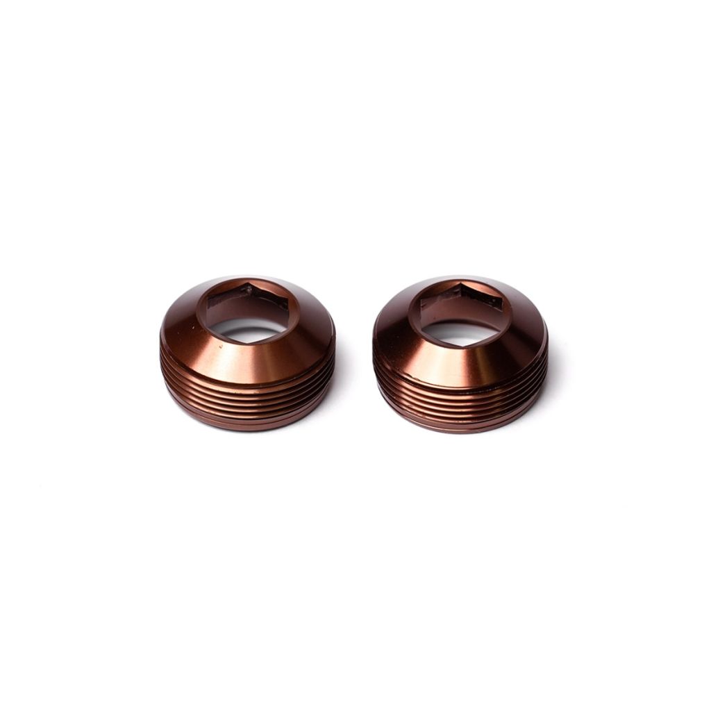 BLUE LUG bumpy crank cap set/ブルーラグバンピークランクキャップセット/ クランクキャップ/brown/ブラウン