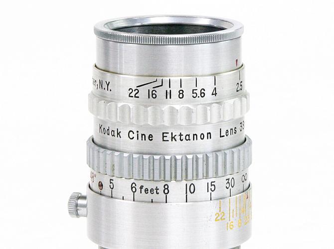 38/2.5 Cine Ektanon Kodak Cマウント 後キャップ付｜カメラのマツバラ光機