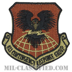 第821緊急時対応群（821st Contingency Response Group）[OCP/カットエッジ/ベルクロ付パッチ ...